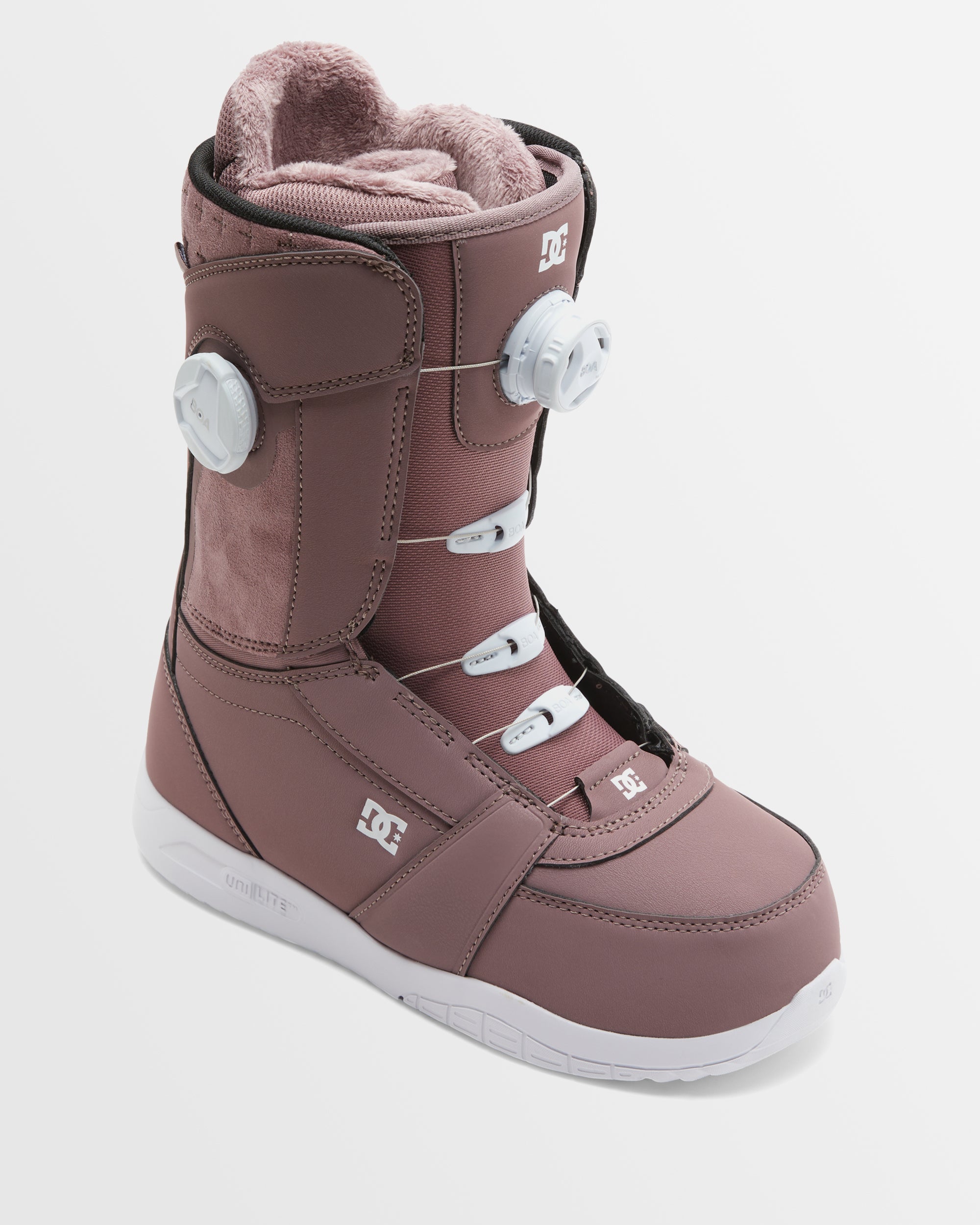 Womens Lotus BOA Snowboard Boots - HEATHER PURPLE / 5 | DC Shoes