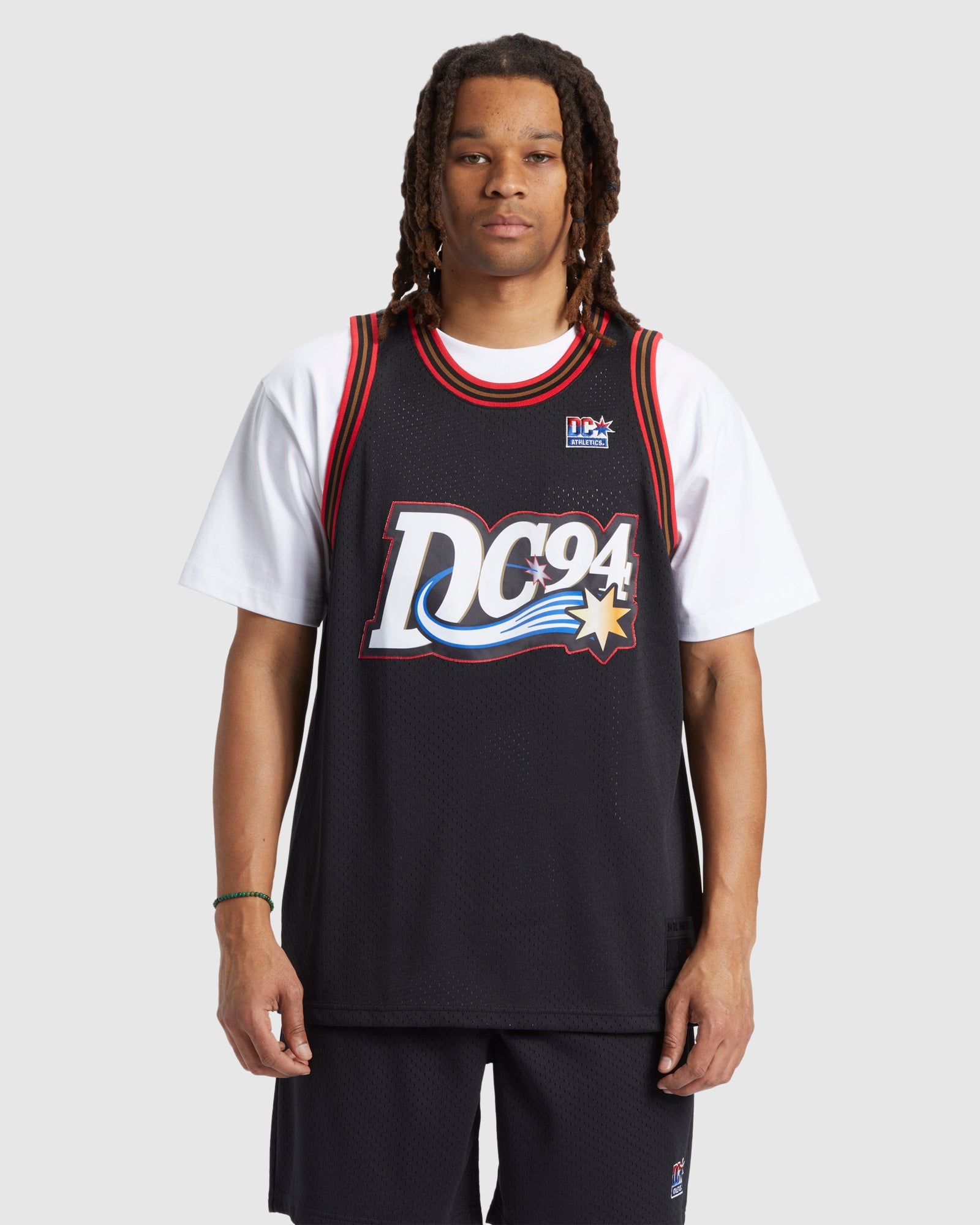 Mens Starz 94 Jersey Top - BLACK / S | DC Shoes