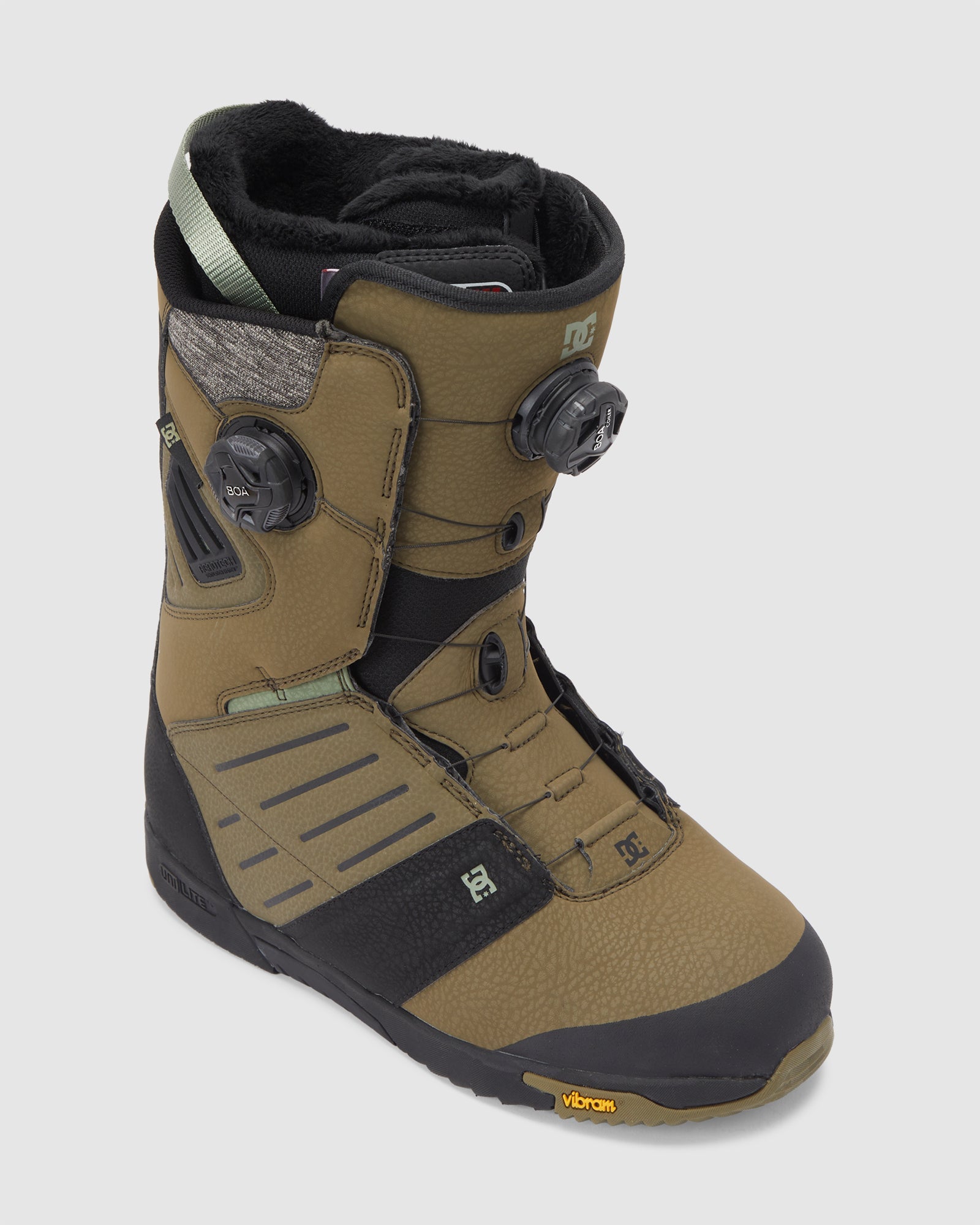 Mens Judge BOA Snowboard Boots - DARK OLIVE / 7 | DC Shoes