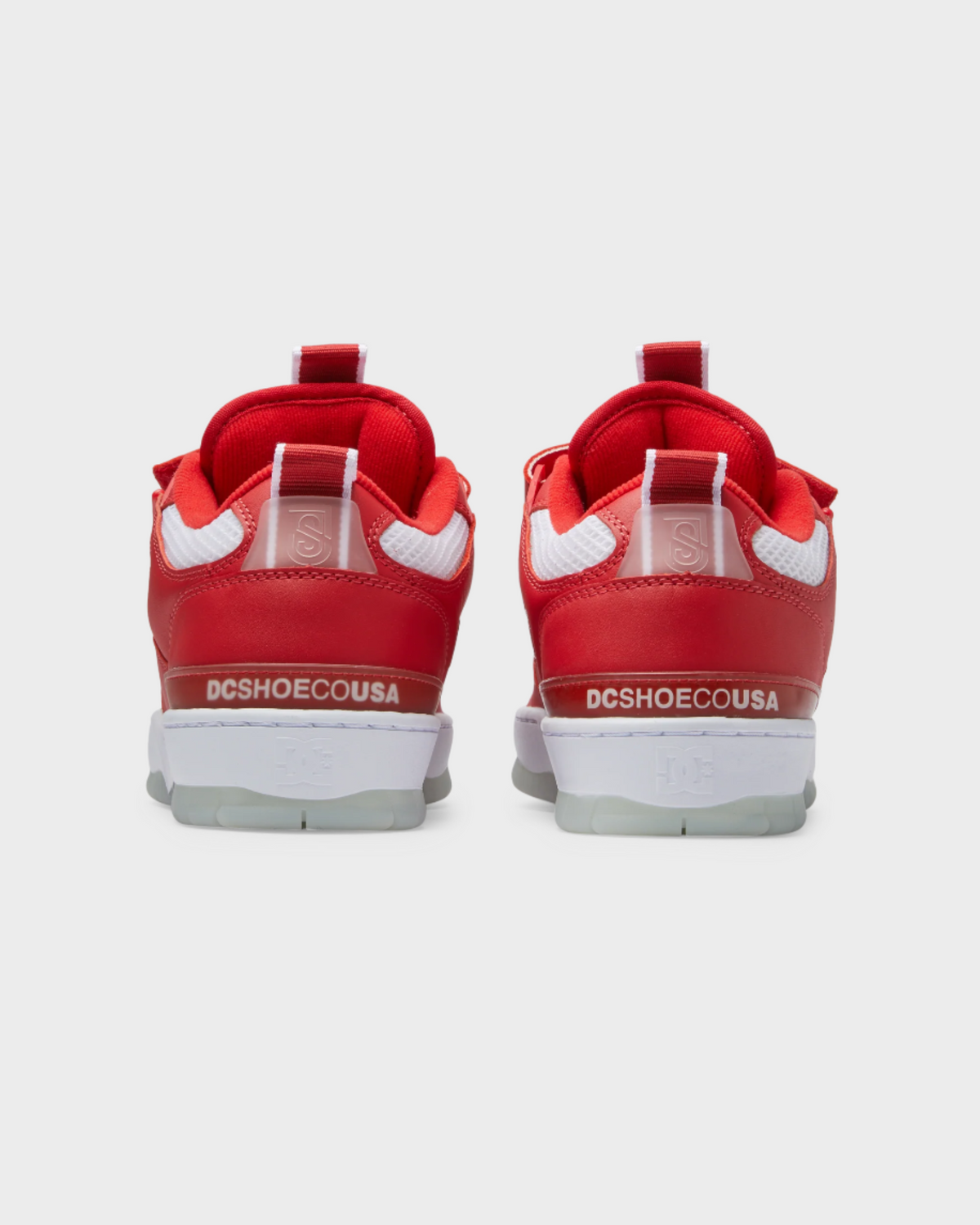Mens JS 1 Shoes - RED/WHITE / 7 | DC Shoes