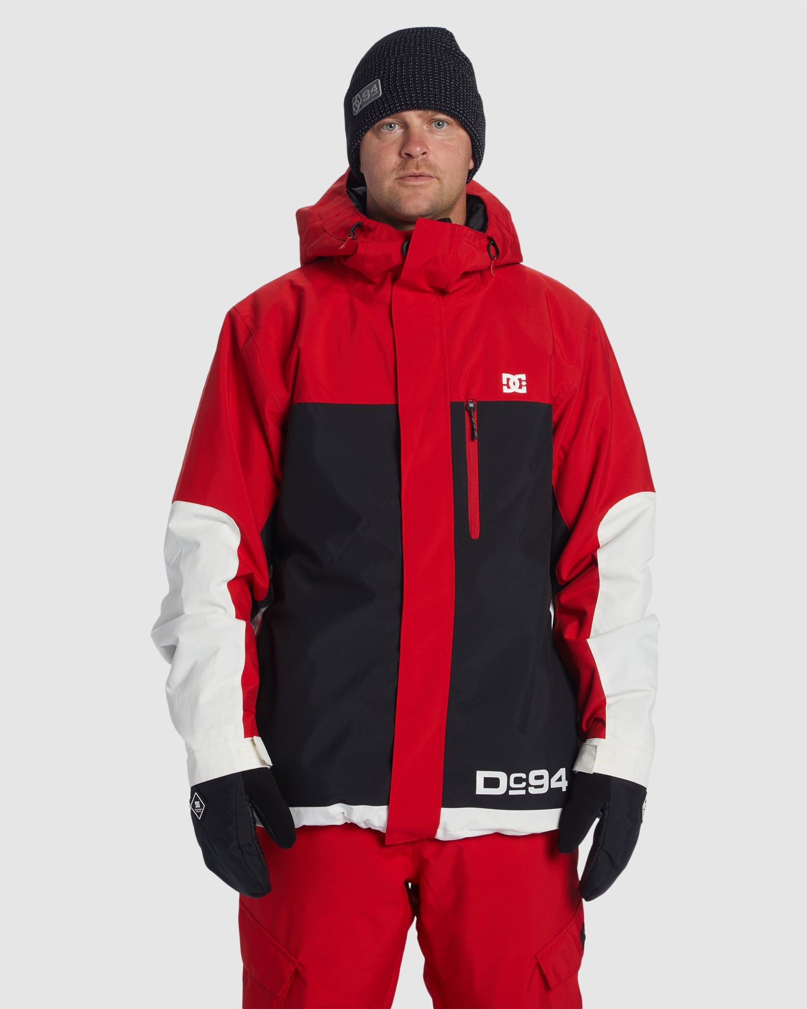 Men's Defiant Snow Jacket - BARBADOS CHERRY / XS | DC Shoes