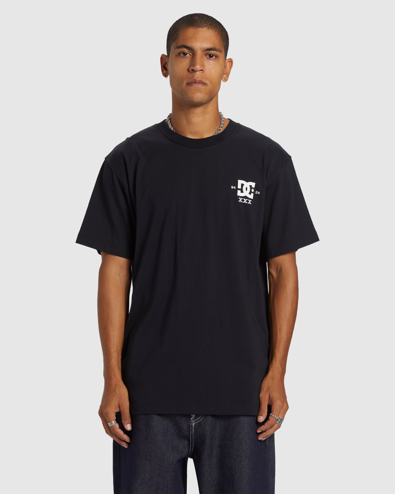 Mens Department Heritage Short Sleeve T-Shirt - BLACK / XS | DC Shoes