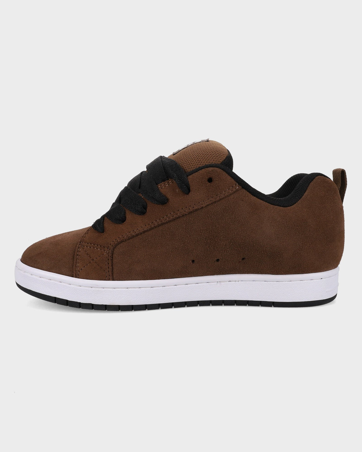 Mens Court Graffik S Skate Shoes - BROWN/WHITE / 8 | DC Shoes