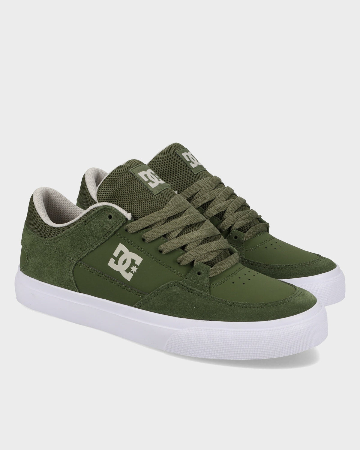 Mens Onyx Skate Shoes - OLIVE/TAN / 7 | DC Shoes